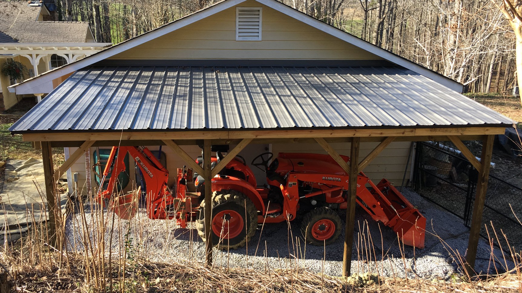Building a Tractor Shed for My Kubota – DIY My Way