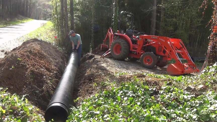 Replacing the Driveway Culvert Pipe – DIY My Way