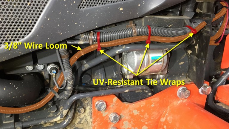 Kubota Tractor Mod: Adding A Fuse Box – DIY My Way