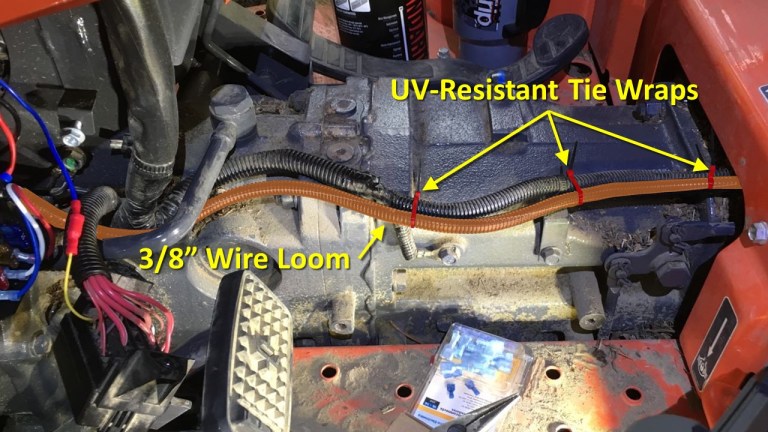 Kubota Tractor Mod: Adding A Fuse Box – DIY My Way
