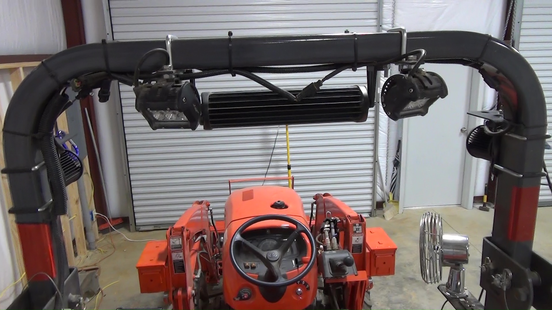 Kubota Tractor Mod: ROPS LED Lights – DIY My Way