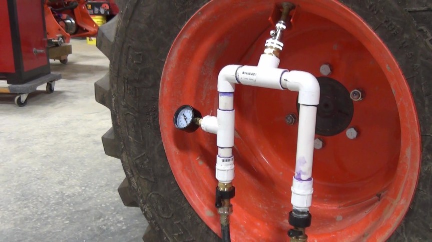 Adding Liquid Ballast to Tractor Tires – DIY My Way