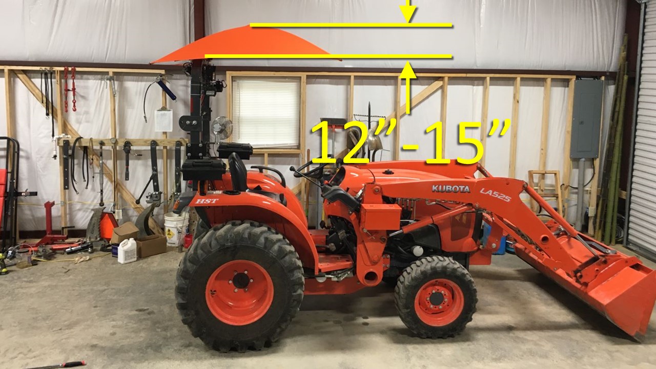 Inexpensive ROPS Tractor Canopy: Snowco Femco RU-50 – DIY My Way