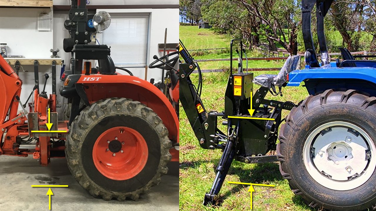 Buying a Tractor Backhoe: What you Need to Know – Subframe vs 3-Point ...
